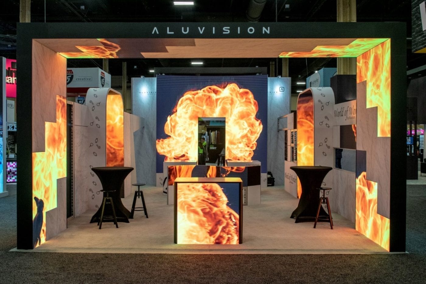 Aluvision Modular Exhibit Structures - FrontLine Exhibits