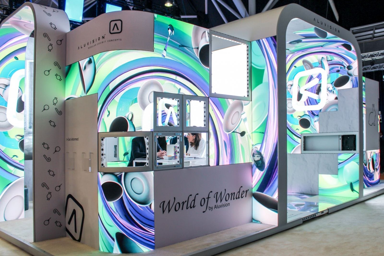 Aluvision Modular Exhibit Structures - FrontLine Exhibits